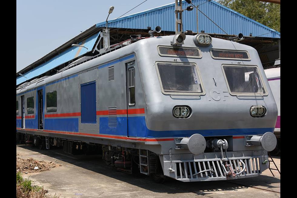 Air-conditioned EMU arrives in Mumbai | News | Railway Gazette ...